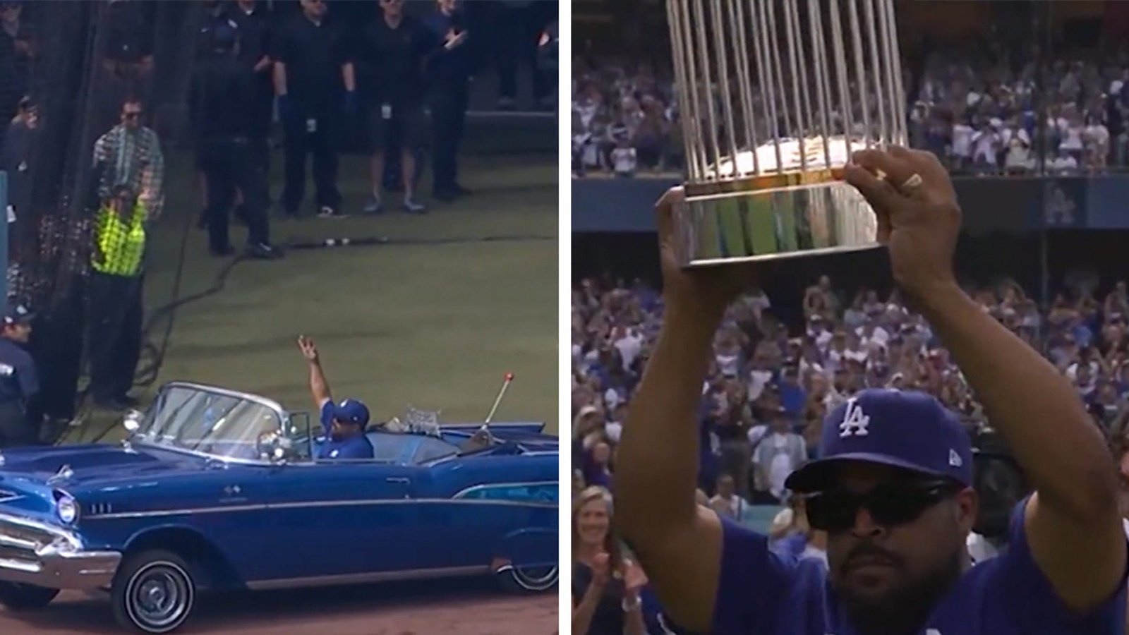 Ice Cube ofrece el Trofeo de la Serie Mundial en el estilo LA en el ...